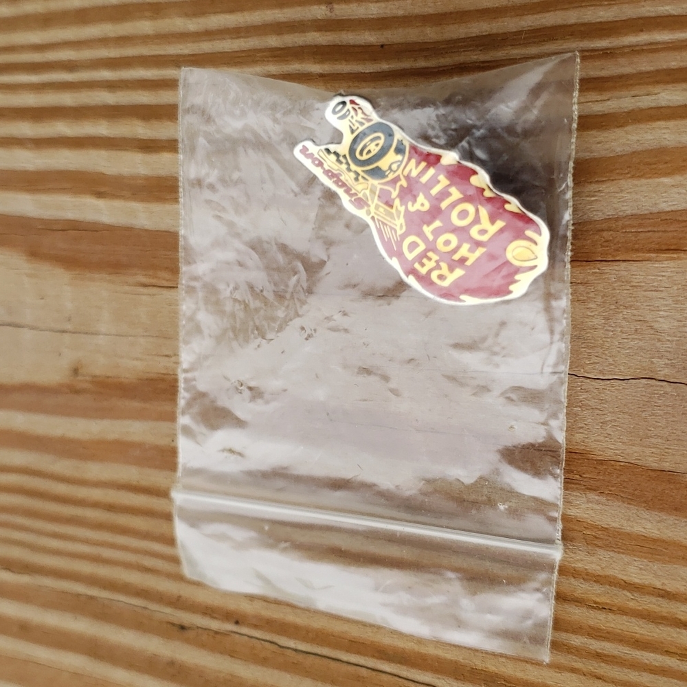 Vintage Collectible, Rare Red Hot & Rollin Pin - Gem